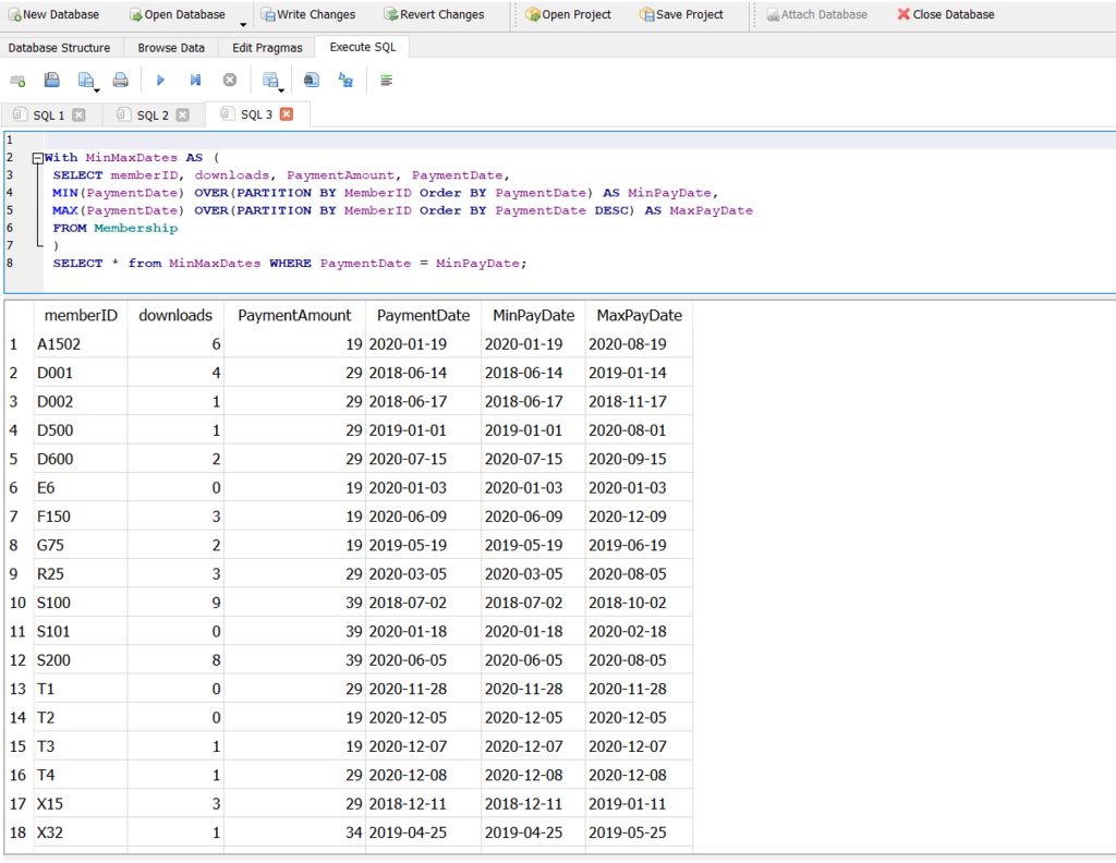 Using SQL to Find When Members First Subscribed – Data Science Review