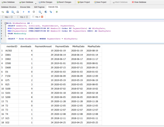 Membership Query 5 – Data Science Review