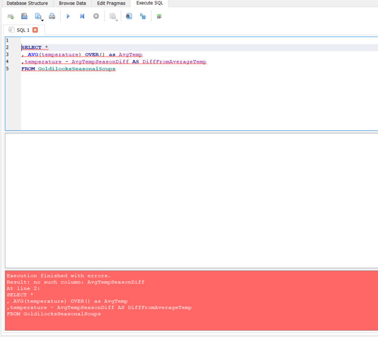 Sql Query Error 1 Data Science Review 