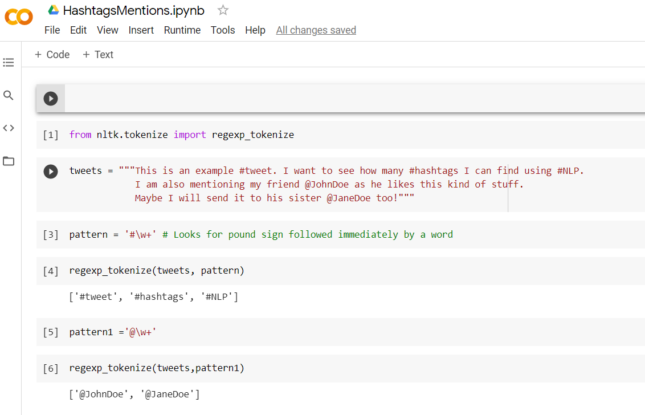 Finding Hashtags And Mentions Using Python Data Science Review